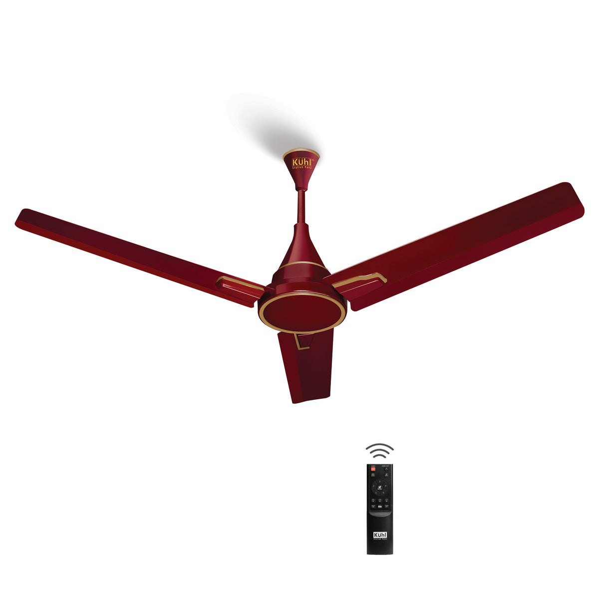 Kuhl Prima 5-Star rated 1200mm BLDC Fan | Regulator Operated | Remote ...